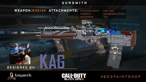 Call of Duty: Black Ops 3 – Weapon Paint Shop Experience – Spray Paint Wall